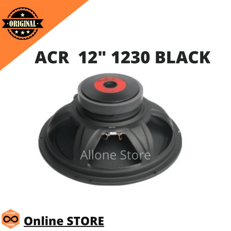 Jual SPEAKER ACR BLACK 12" INCH 1230 BLACK | Shopee Indonesia