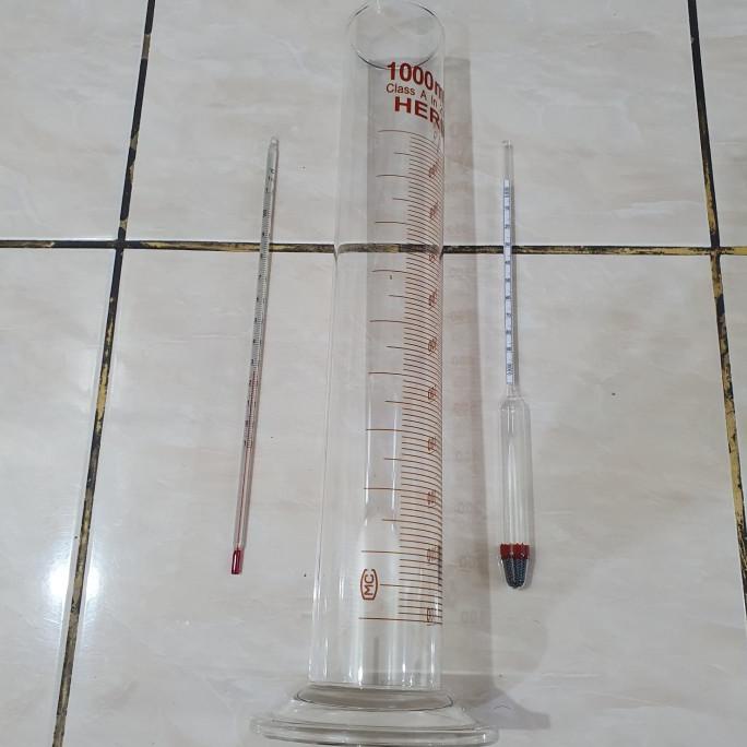 Jual Alat Ukur Berat Jenis Solar Hydrometer Solar 1 Set MURMER | Shopee ...