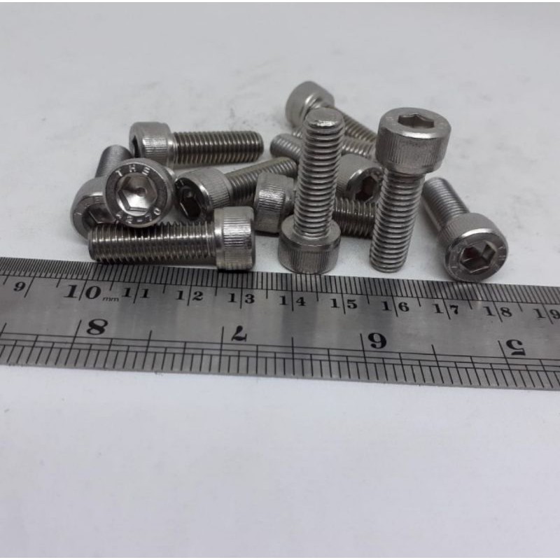 Jual BAUT L M8X25 STAINLESS STEEL / BAUT L STAINLESS M8 X 25 SS SUS 304 ANTI KARAT | Shopee ...