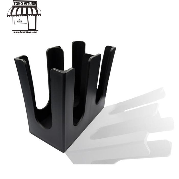 Jual MURANEE RAK AKRILIK PAPER CUP HOLDER RAK GELAS PLASTIK 2 SLOT ...