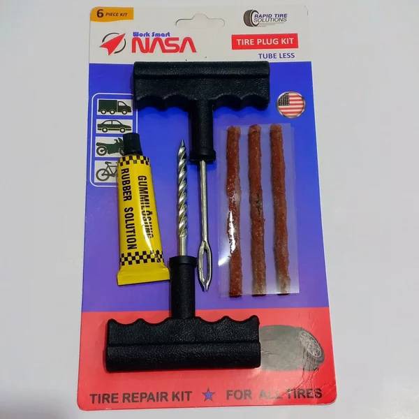 Jual Alat Tambal Ban Tubles Tire Ripair Kit - Alat Tambal Ban - Jarum ...