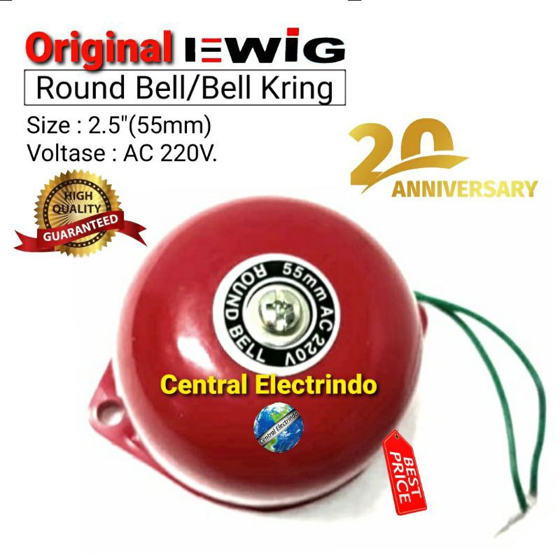 Jual Bell/Round Bell 2.5"(55mm) EWIG. | Shopee Indonesia
