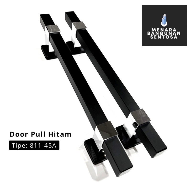 Jual Door Pull Kotak Sobar Hitam Stainless 811 - Handle Tarikan Pintu ...