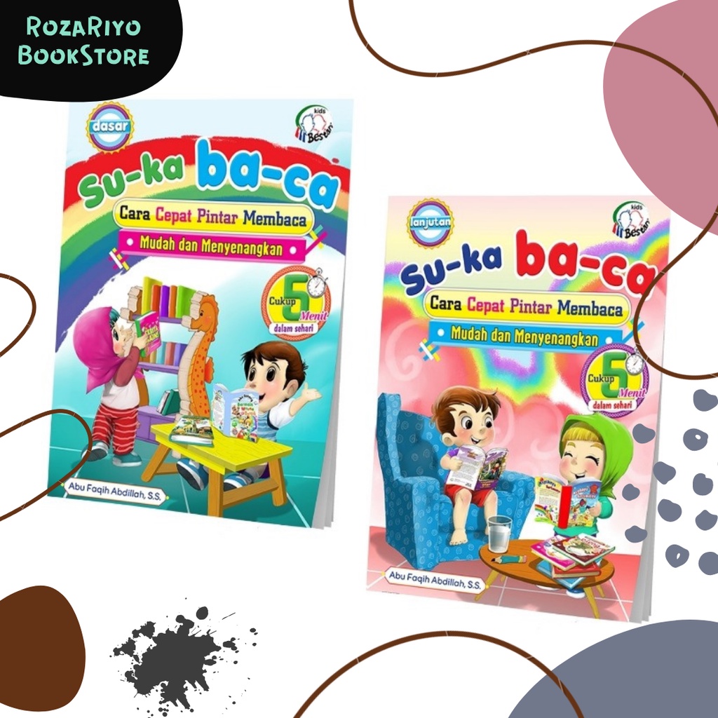 Jual Buku Anak Belajar Membaca TK/PAUD - Suka Baca Dasar dan Lanjutan ...