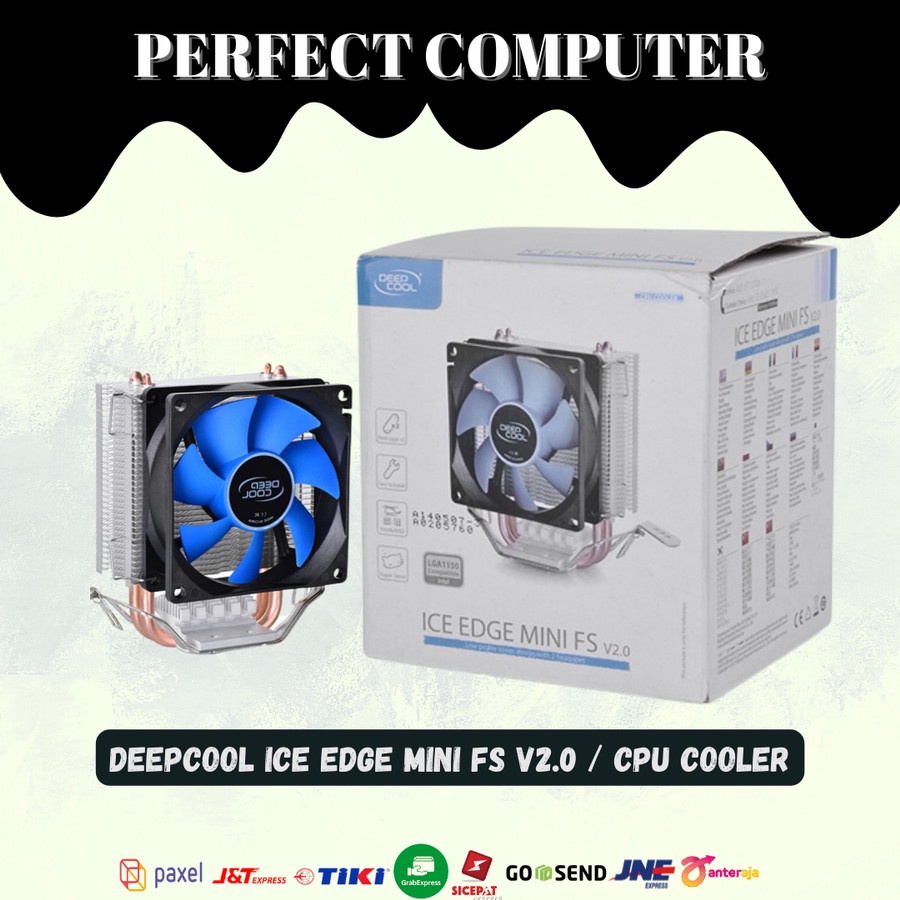 Jual DEEPCOOL Ice Edge Mini FS V2.0 / CPU Cooler | Shopee Indonesia