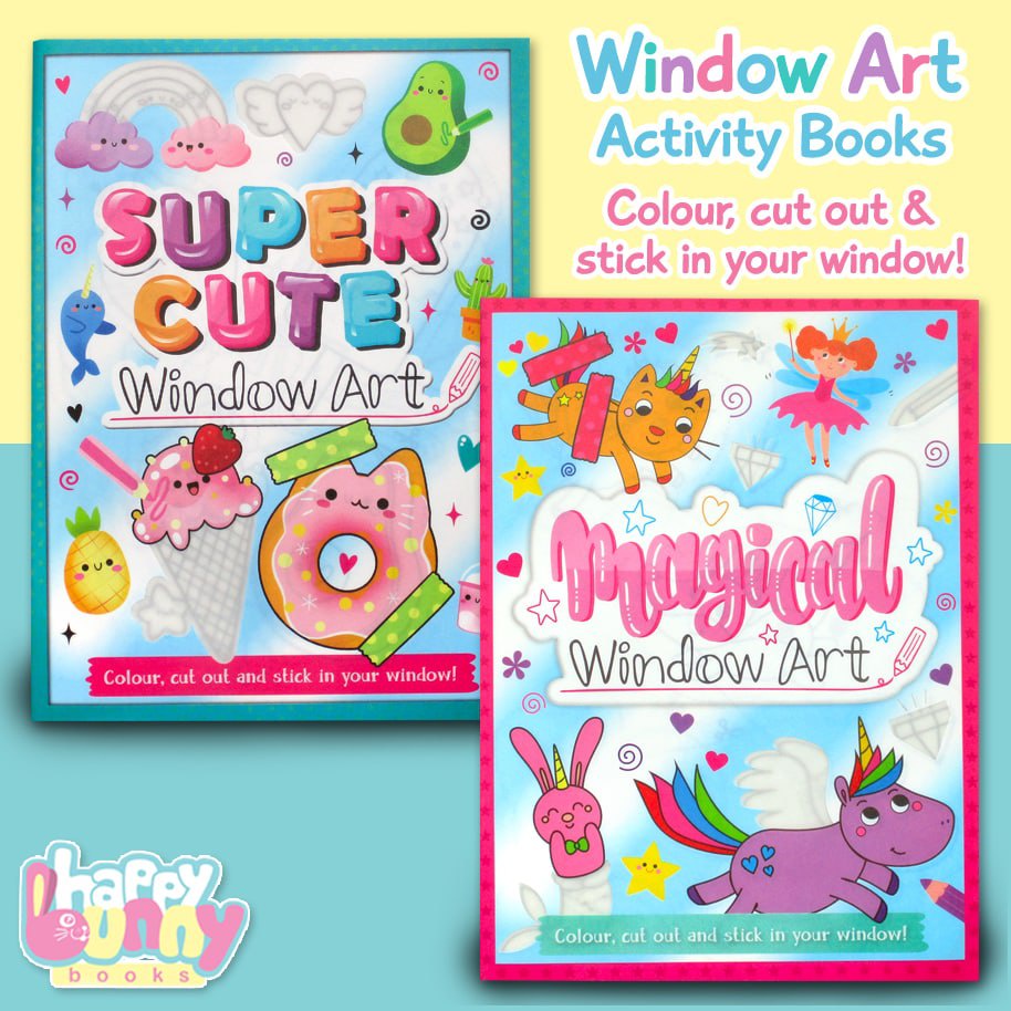 Jual [Igloo Books] Magical / Super Cute Window Art Book (Colour, Cut ...