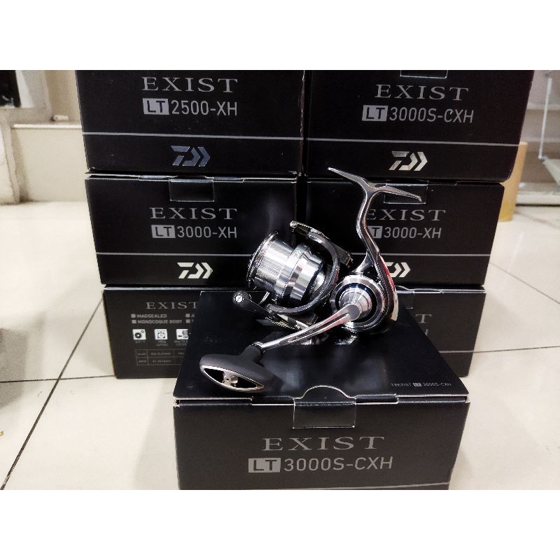 Jual Reel Daiwa EXIST LT 2018 JDM 2500XH| 3000XH | 3000CH | 3000S-C |Lomba|Galatama | Shopee ...