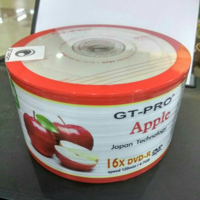 Jual DVD-R GT-PRO GOLF CRANBERRIES 16X 4.7GB DVD Kosong DVD Blank Isi 50 | Shopee Indonesia
