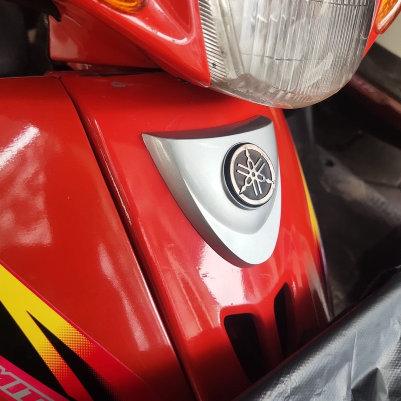 Jual Emblem Logo Panel Yamaha Fiz R Fis R Silver Hitam | Shopee Indonesia