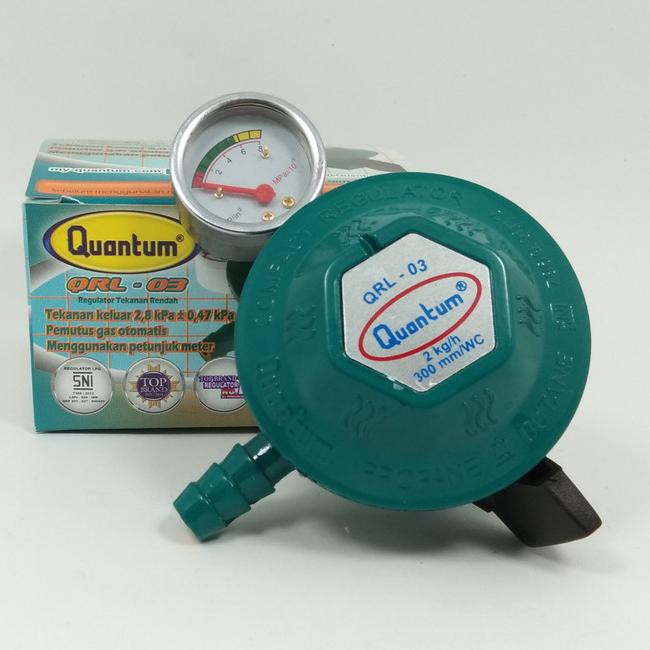 Jual Quantum QRL03 Regulator Gas Meter !! | Shopee Indonesia