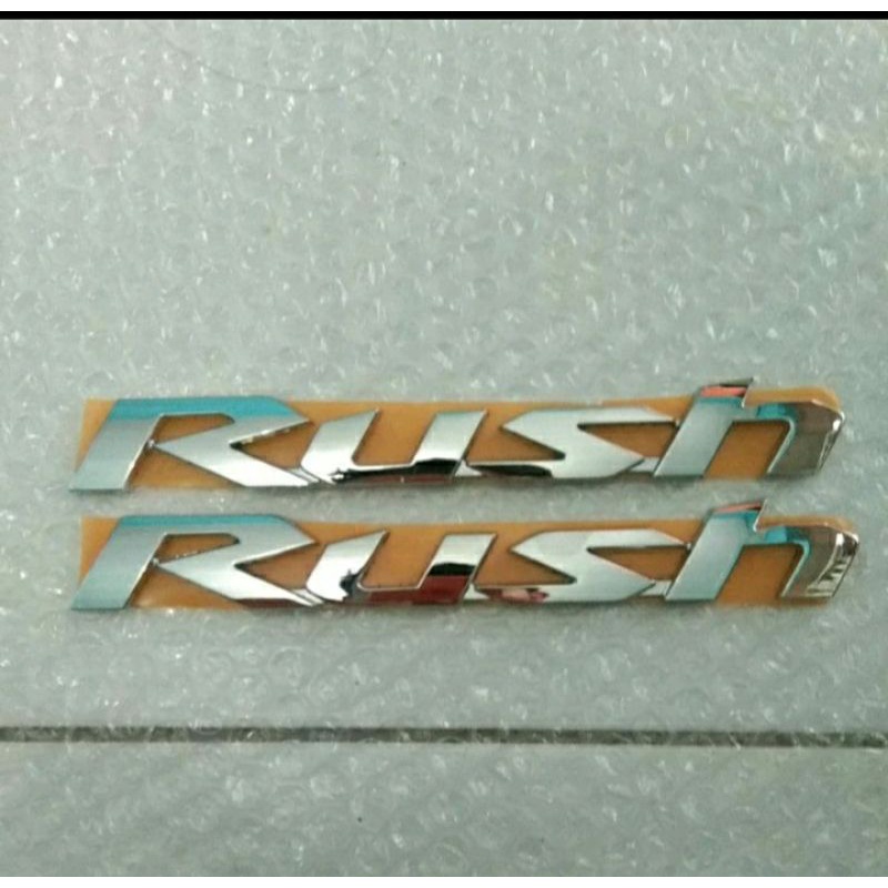 Jual Emblem Toyota Rush / Tulisan Toyota Rush Ori | Shopee Indonesia