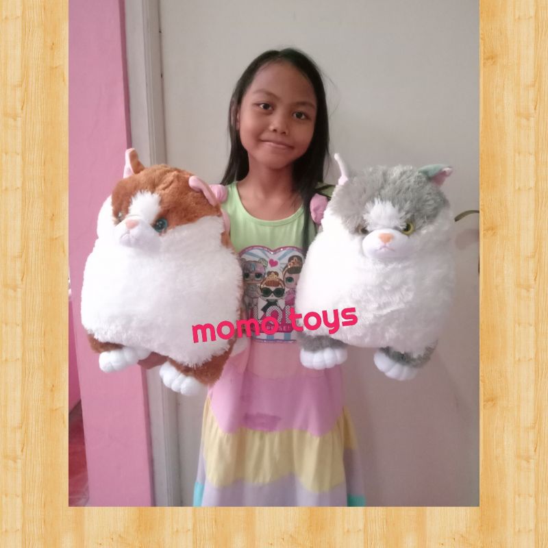 Jual BONEKA KUCING GENDUT BONEKA KUCING SIAM BULU HALUS RASFUR LUCU ...