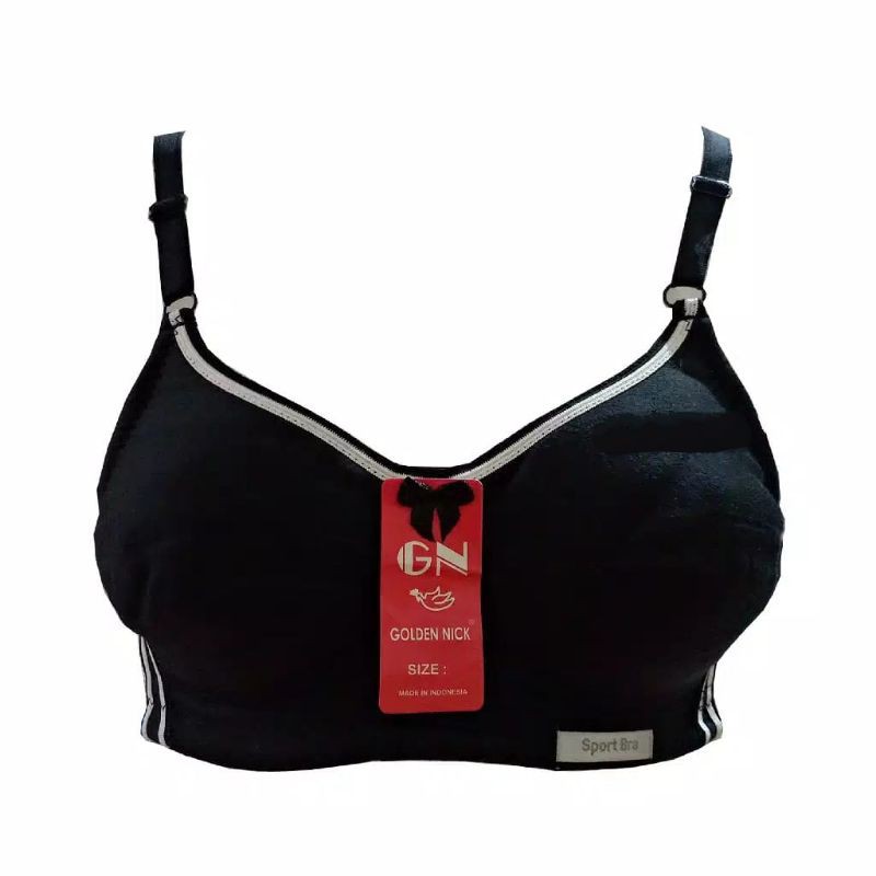 Jual GOLDEN NICK Sport Bra KATUN 863 Bra Sport Busa Tipis Tanpa Kawat Kait 2 | Shopee Indonesia