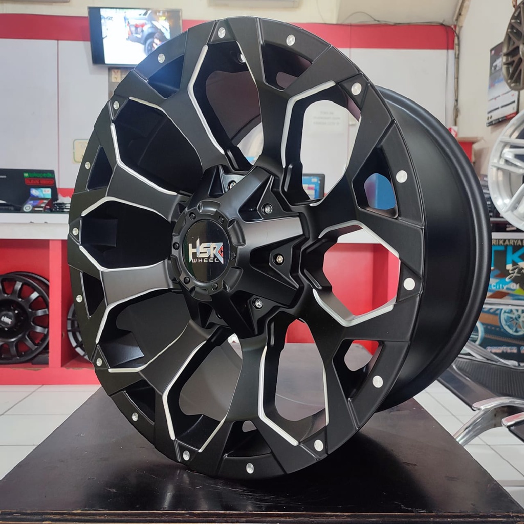 Jual HSR GOKU R17 - Velg Mobil Pajero. Fortuner, Hilux Doble Cabin, Triton Ring 17 - Toko Velg ...