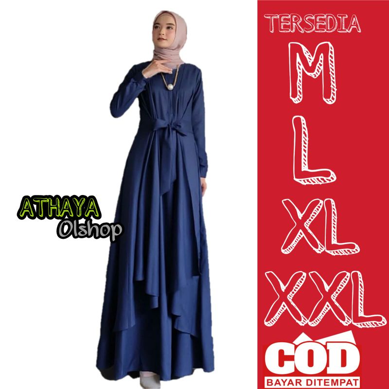 Jual GAMIS MUSLIM BUSUI MAXI GAMIS MOSCREPE PREMIUM DRESS GAMIS BAJU ...