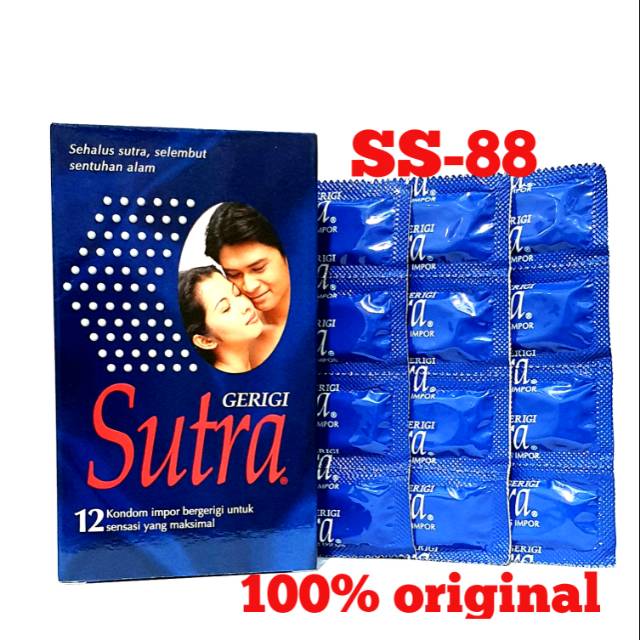 Jual KONDOM SUTRA GERIGI (ISI 12 PCS) | Shopee Indonesia