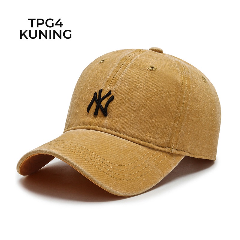 Jual Topi Baseball Polos Snapback hat black topi pria polos hitam TPG ...