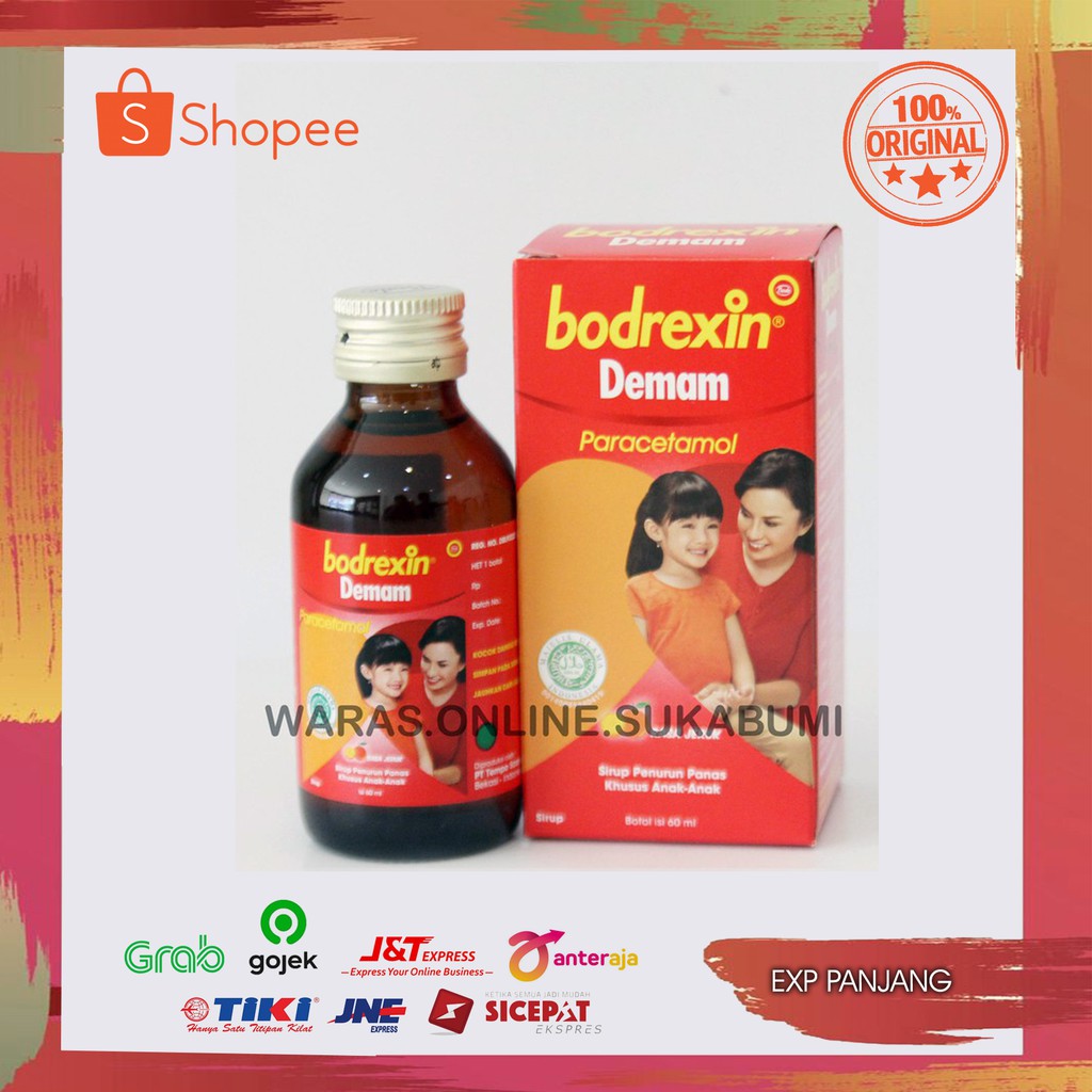 Jual Bodrexin Demam Sirup 60ml Obat Demam sakit gigi anak | Shopee ...