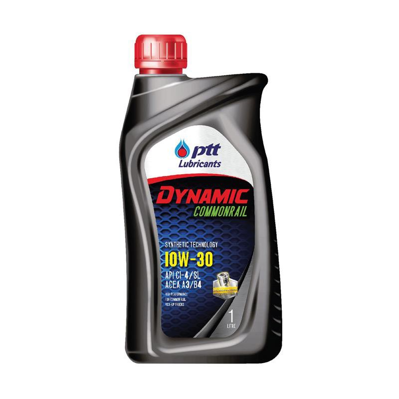 Jual PTT Lubricant Dynamic Commonrail SAE 10W-30 API CI-4/SL Oli Mobil Diesel [1 L] | Shopee ...