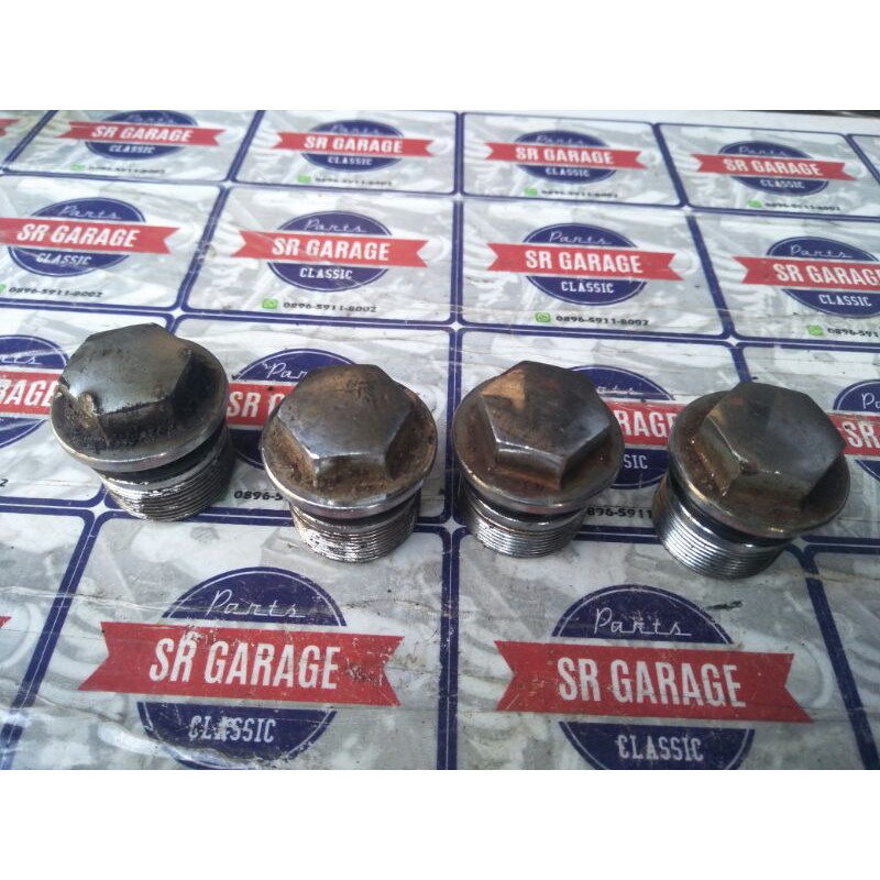 Jual baut baud tutup as shock depan honda gl100 | Shopee Indonesia