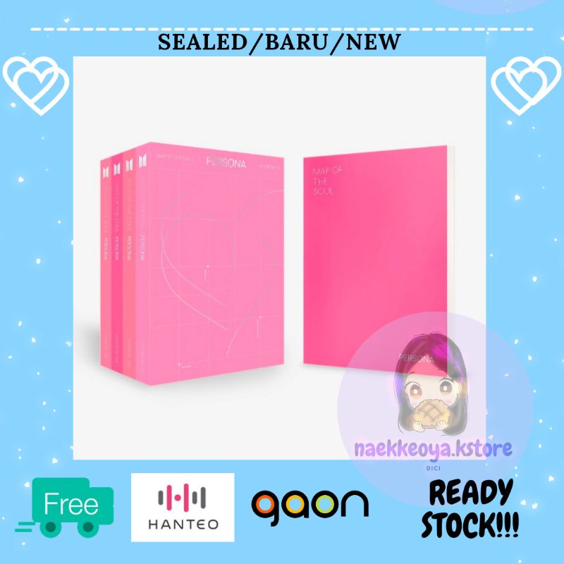 Jual ALBUM MOTS PERSONA // MAP OF THE SOUL PERSONA SEALED -BTS | Shopee ...