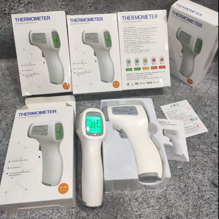 Jual Thermometer Infrared Gun Termometer Tembak Thermo Termo Non ...