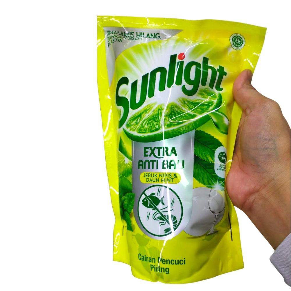 Jual Sunlight Anti Bau 700ml Jeruk Nipis dan Daun Mint Sabun Cuci ...