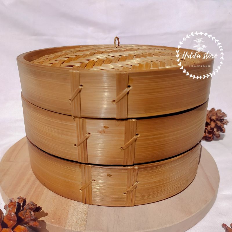 Jual klakat bambu 35cm | klakat Dimsum | kukusan Dimsum | Shopee Indonesia