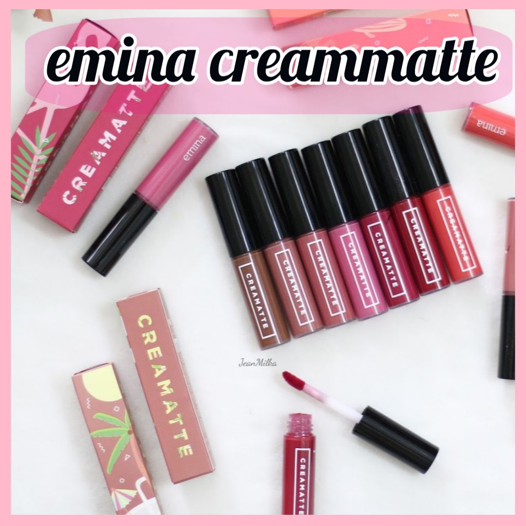 Jual EMINA CREAMMATE / EMINA LIP CREAM / LIPSTIK EMINA Ewa | Shopee ...