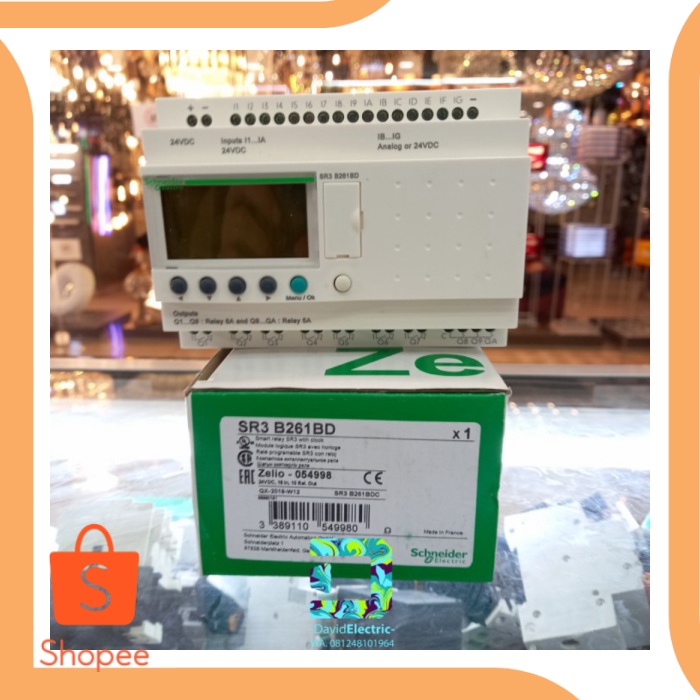 Jual Dijual perkakas zelio smart relay sr3b261bd schneider 21MaZ2 Limited | Shopee Indonesia