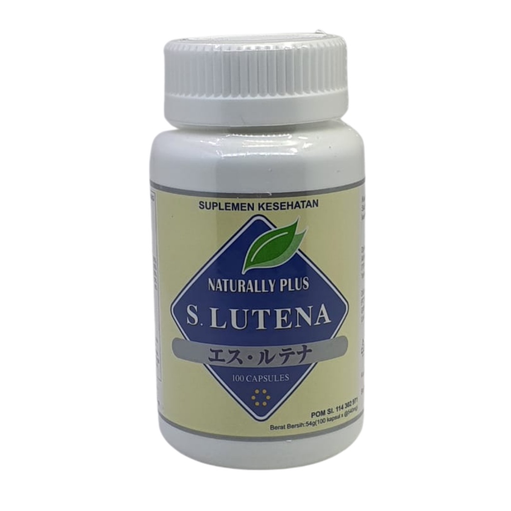 Jual SLUTENA asli 100 kapsul hitam kecil bentuk airmata JAPAN Lutena ...
