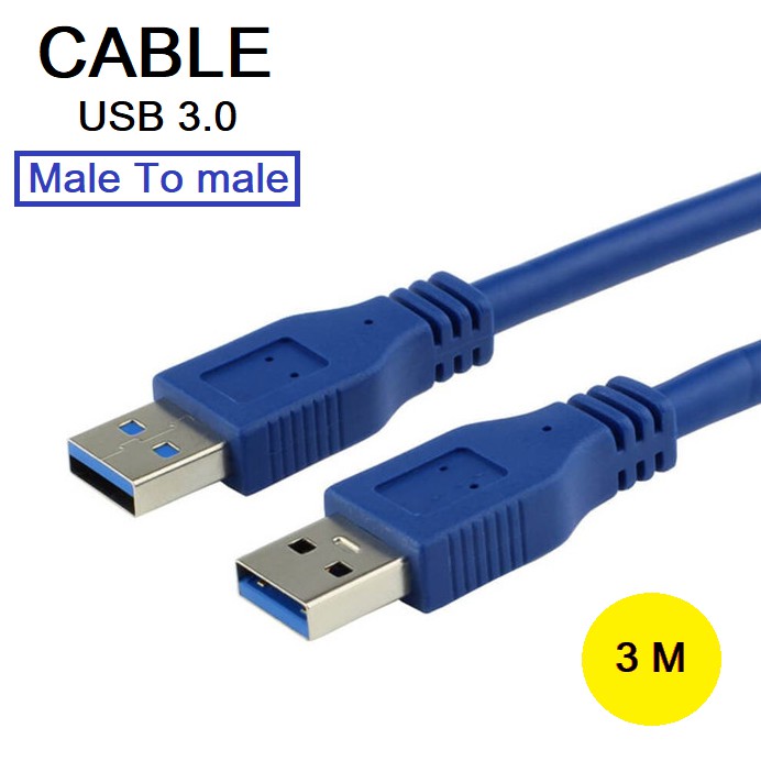 Jual CABLE USB A TO USB A 3.0 1.5 METER | Shopee Indonesia