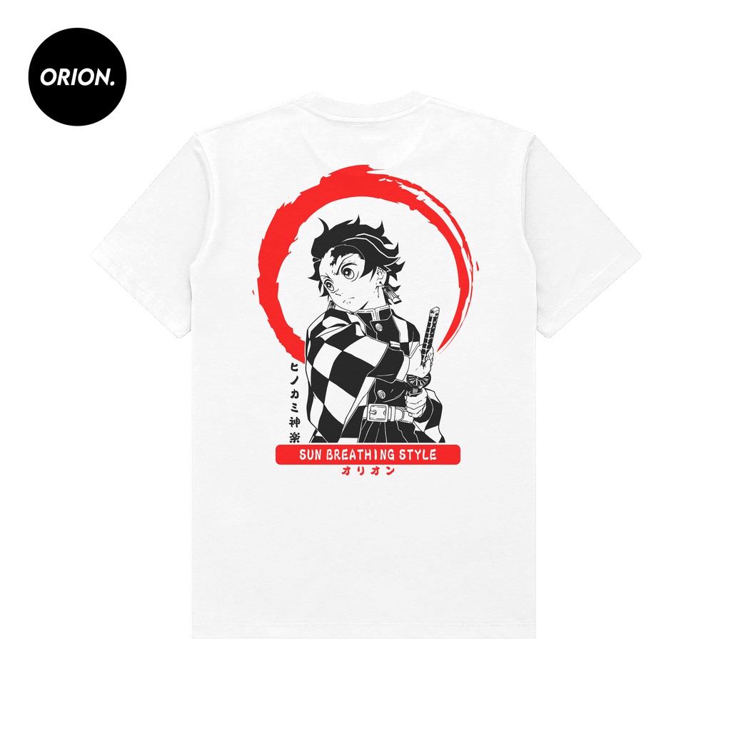 Jual Orion Kaos Kamado Tanjiro Demon Slayer _ Anime Manga Kimetsu No ...