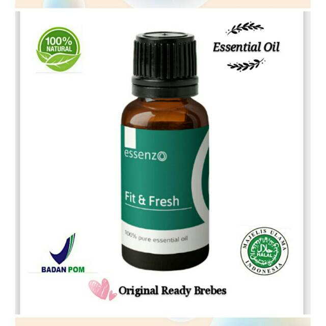Jual Essenzo Fit& Fresh Essential Oil - 10mL (Mengatasi sakit kepala dan migrain ) | Shopee ...