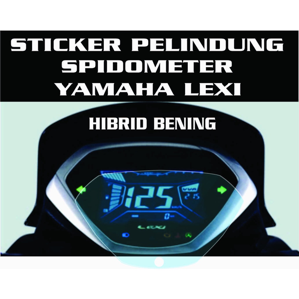 Jual STICKER SPEEDOMETER YAMAHA LEXI ANTI GORES | Shopee Indonesia