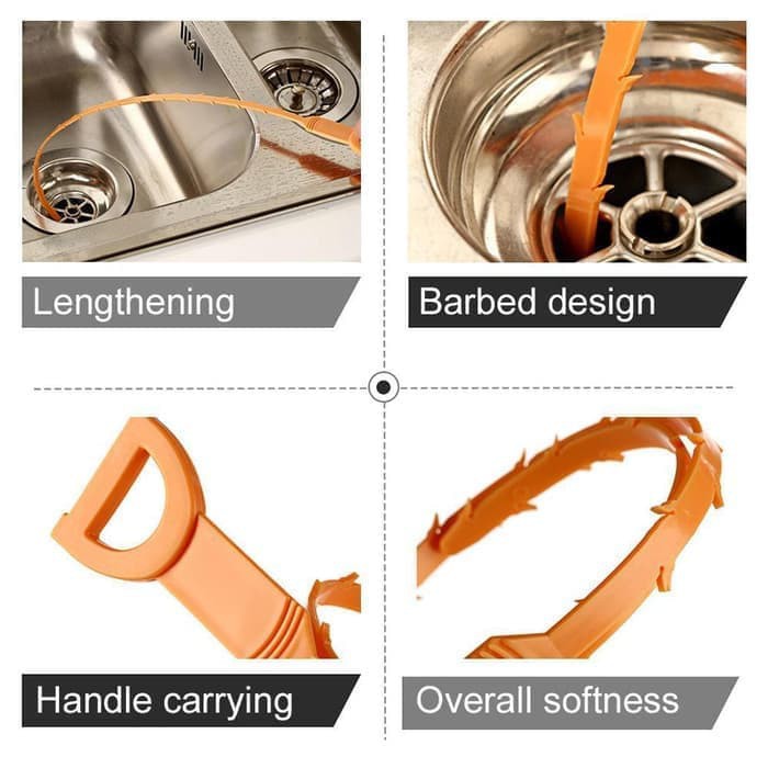 Jual Alat Pembersih Saluran Air Pipa Sink Wastafel Mampet Tersumbat ...