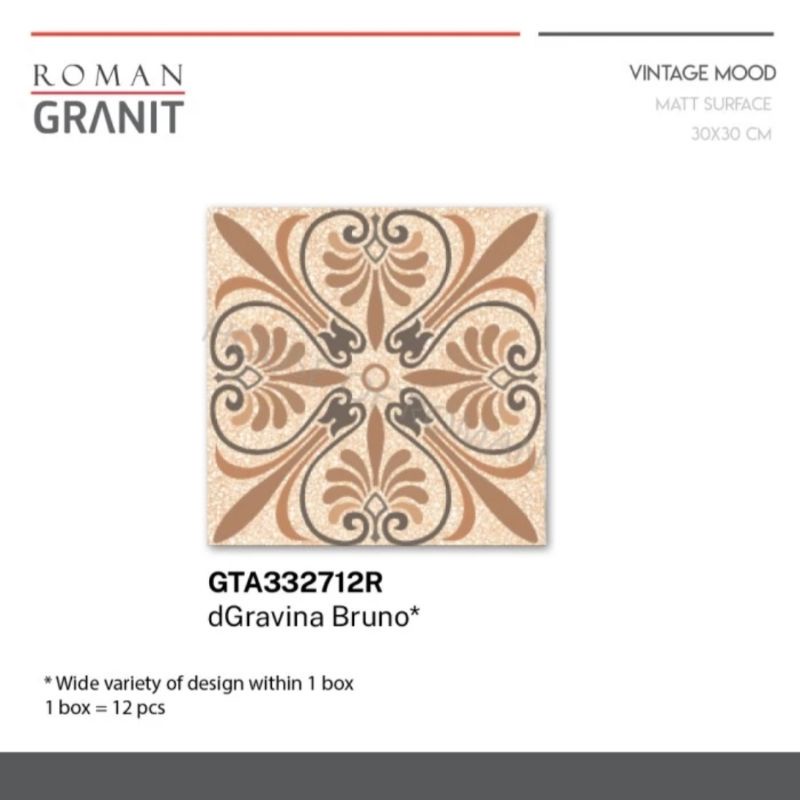 Jual Roman Granit 30x30 dGravina Bruno (Vintage Mood) / Granit Lantai ... Jual Roman Granit 30x30 dGravina Bruno (Vintage Mood) / Granit Lantai ...