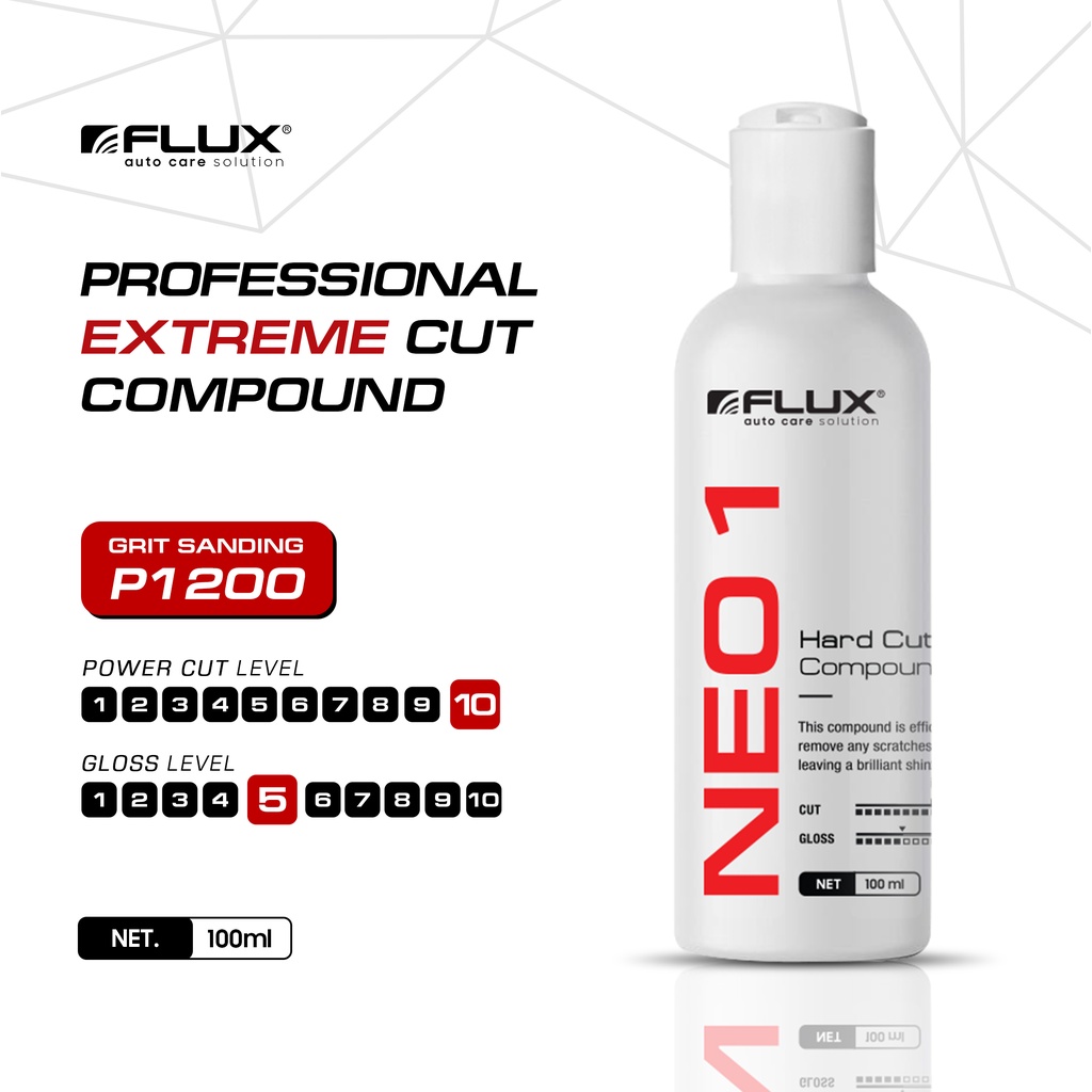 Jual FLUX NEO 1 EXTREME CUT COMPOUND - COMPOUND MOBIL MOTOR TERBAIK ...