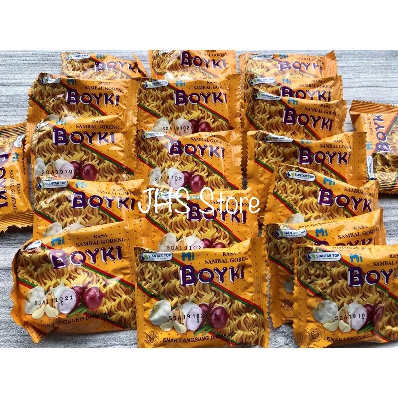 Jual Mi Boyki / Mie Boyki Jajanan Anak Jaman Dulu / Mie Legendaris ...