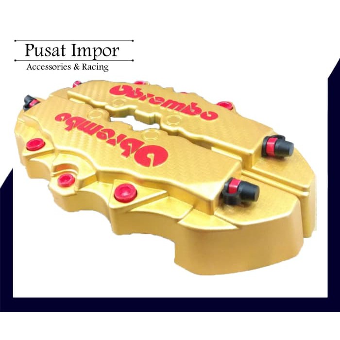 Jual Cover Rem Racing M Gold Carbon - Brem bo Karbon Medium - Disk ...