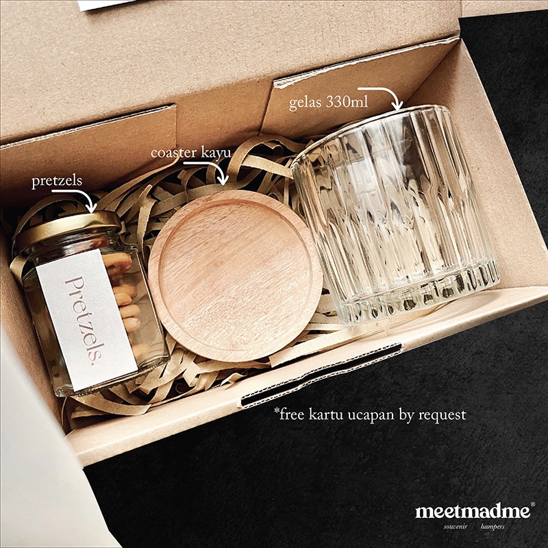 Jual Hampers Wedding Corporate Gift Gelas Aesthetic Mug Cookies ...