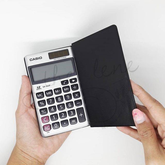 Jual Kalkulator Mini CASIO SX 320P Original - Kalkulator 12 Digit - Large Display - Dual Power ...