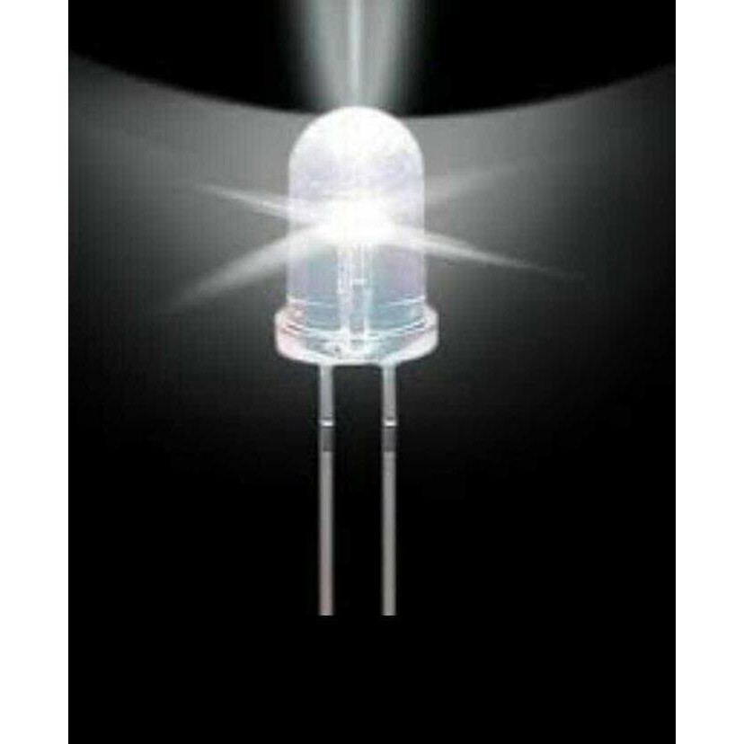 Jual Led F5 White / Led 5Mm Putih Artec01 | Shopee Indonesia