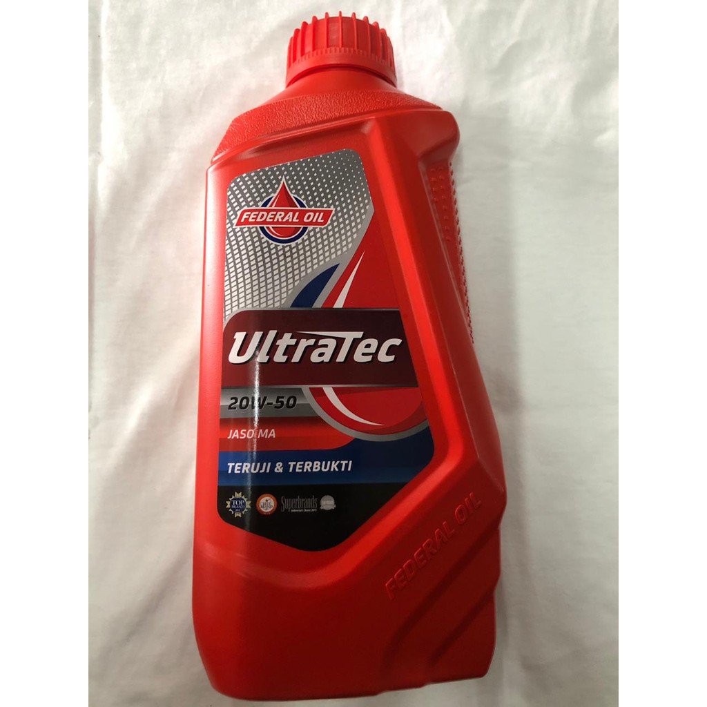 Jual FEDERAL OIL ULTRATEC 4T 20W-50 0.8 Liter 800 mL | Shopee Indonesia