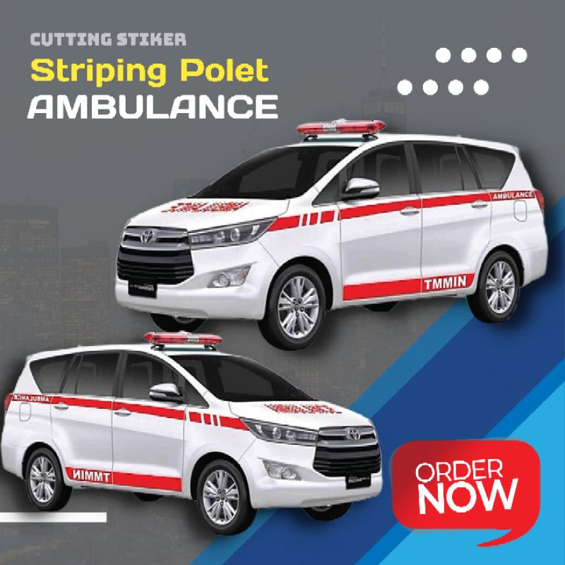 Jual Stiker striping ambulance satu set | Shopee Indonesia