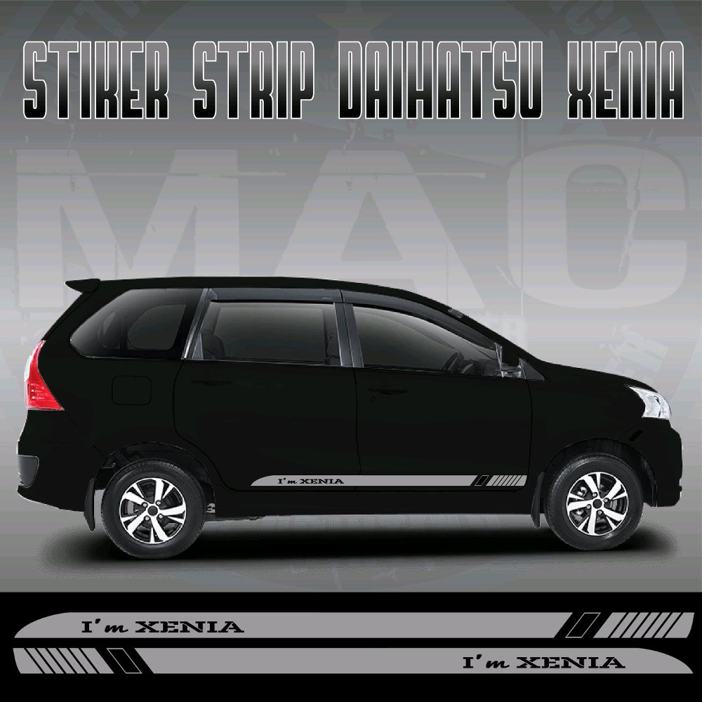 Jual STIKER STICKER CUTTING - DAIHATSU XENIA - IM XENIA 55 | Shopee ...