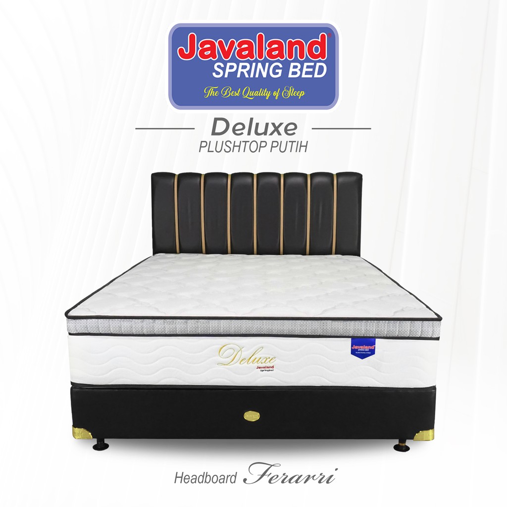 Jual [JAVALAND] DELUXE PLUSHTOP Garansi 15 tahun (Springbed+Divan ...