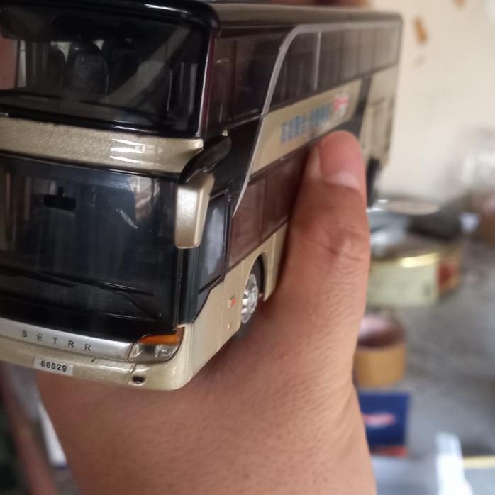 Jual DIECAST BUS MINIATUR BIS TINGKAT DOUBLE DECKER BESI | Shopee Indonesia