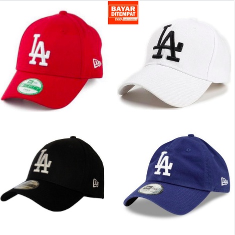 Jual Topi Baseball Los Angeles / LA / Topi LA Ring Besi Unisex Remaja ...