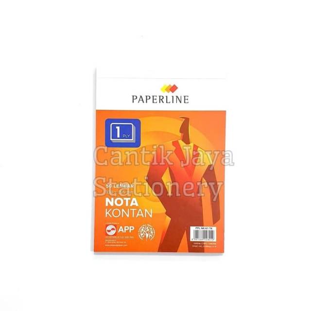 Jual Buku Nota PAPERLINE K1 1PLY Kecil | Shopee Indonesia